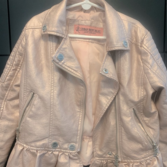 Urban Republic | Jackets & Coats | Urban Republic Girls Rose Gold ...